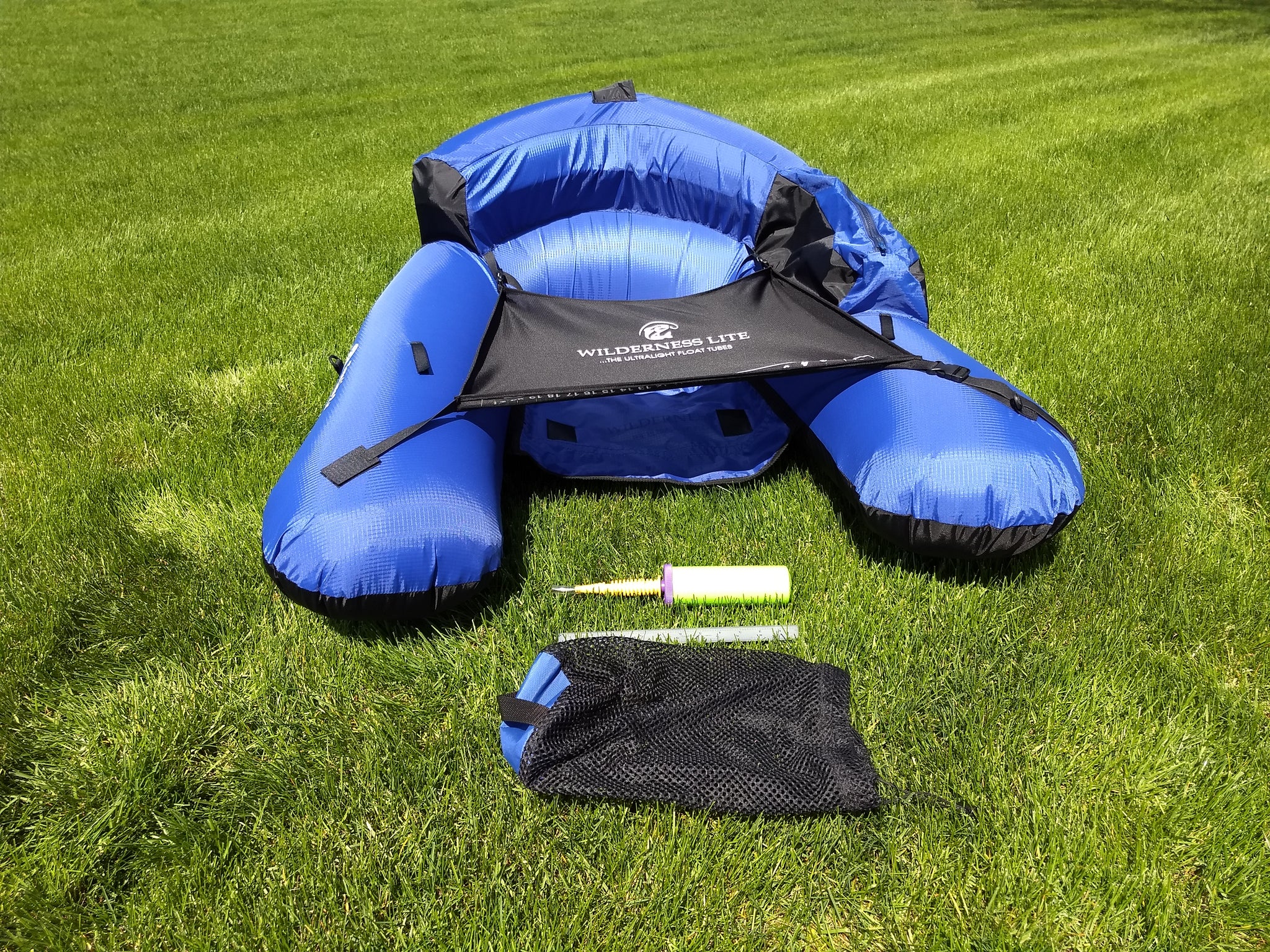 Tree Line 2.x Ultralight Float Tube with Double Action Inflation Pump ...